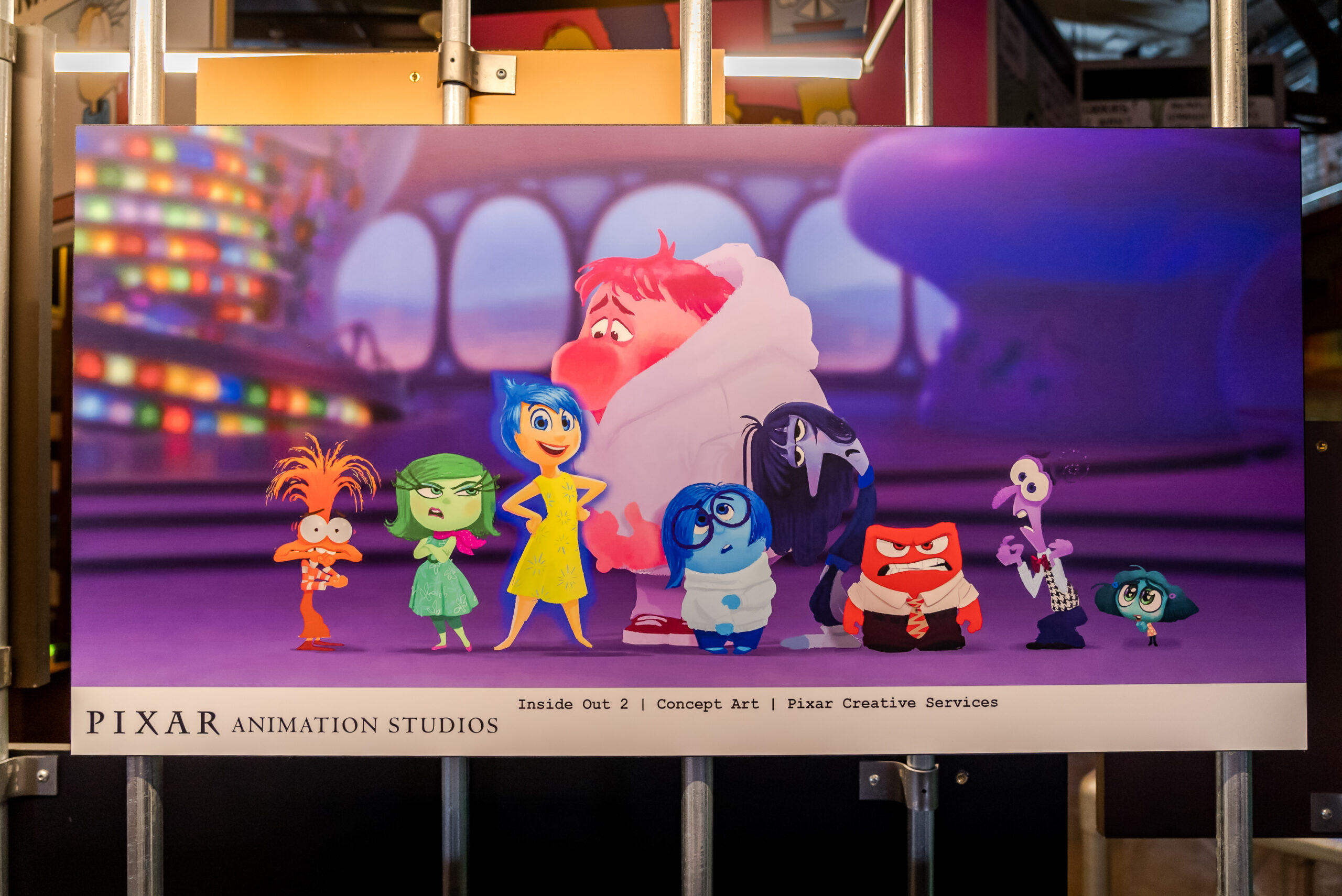 Pixar donates Inside Out 2 concept art to Comedy Center | News, Sports ...